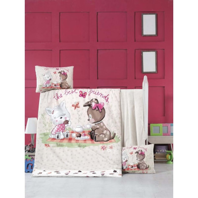 Постельный комплект VICTORIA Ранфорс SWEET в кроватку Купить постельное ...