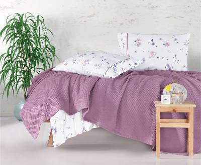 Купить постельное белье KARACA HOME перкаль LAYLA зеленое - Постель ...