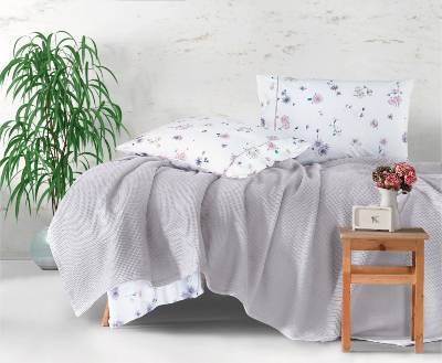 Купить постельное белье KARACA HOME перкаль LAYLA зеленое - Постель ...