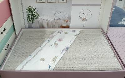 Купить постельное белье KARACA HOME перкаль LAYLA зеленое - Постель ...